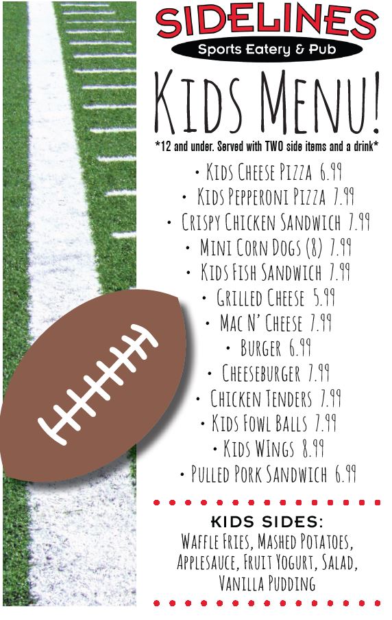 Sidelines Sports Eatery and Pub